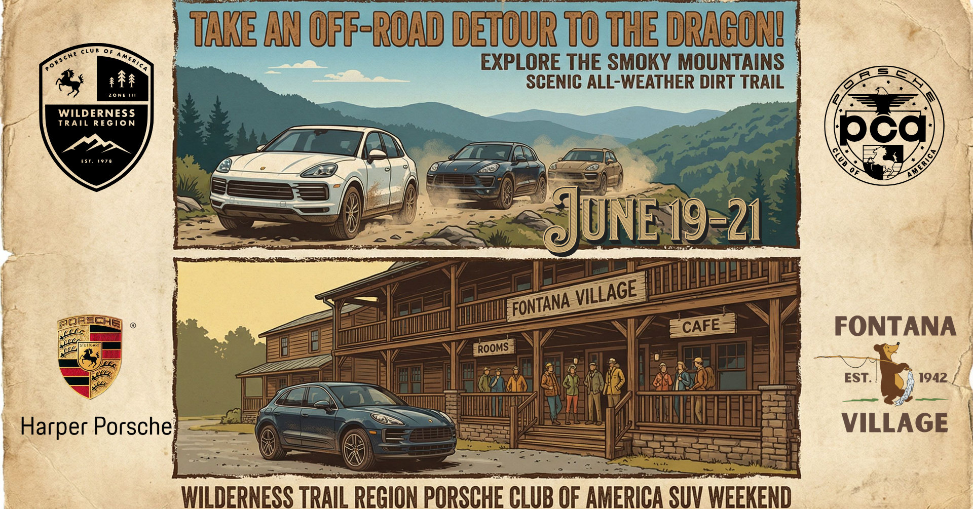 SUV Day VII: Deals Gap Weekend - Macans, Cayennes, Panameras and ...