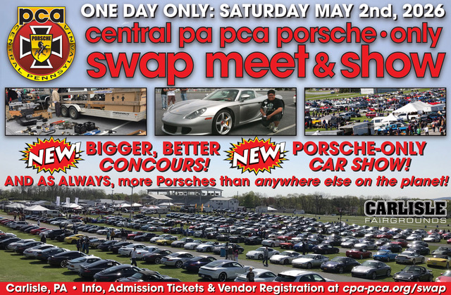 Porsche Only Swap Meet & Show | The Porsche Club of America