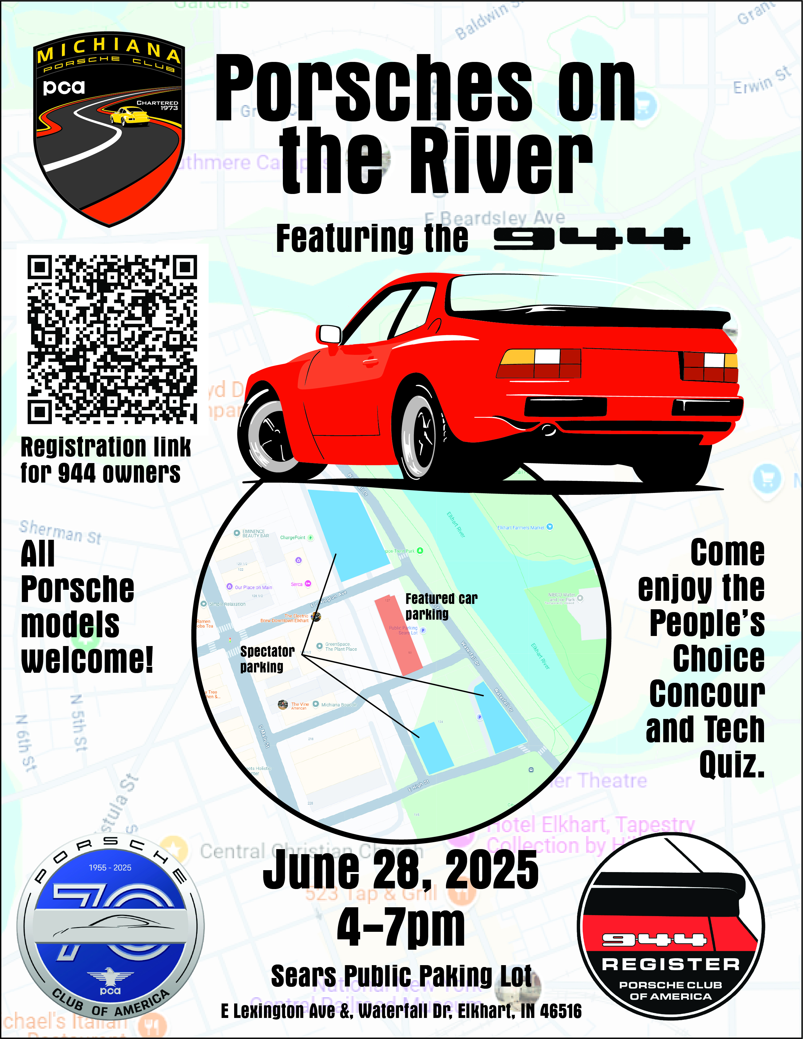 Porsches on the River Featuring the 944 | The Porsche Club of America